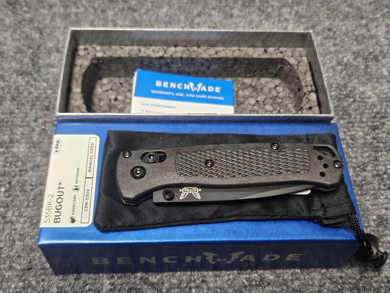 Benchmade Bugout 535BK-2 - Etsy