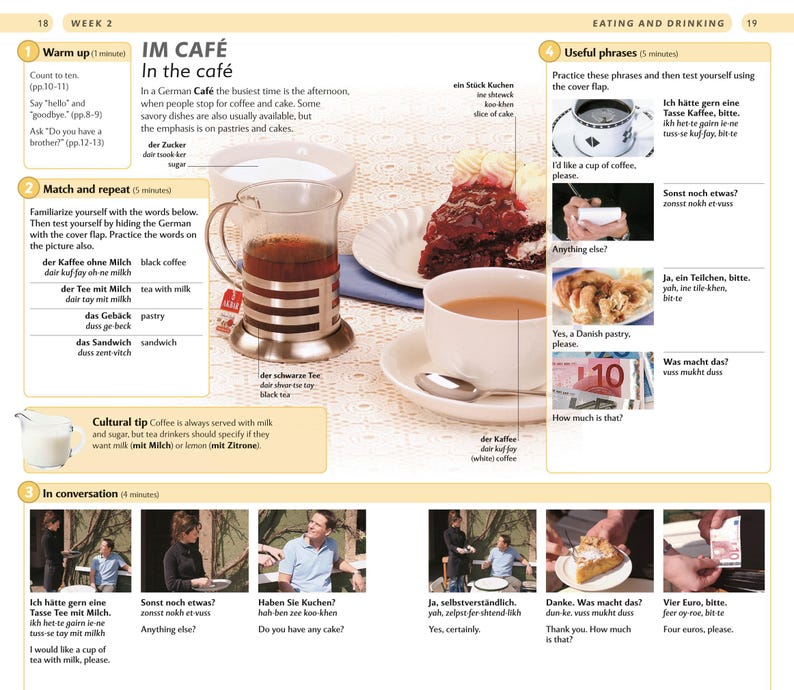 15-minute German Book Digital Download | Beginner German Course ...