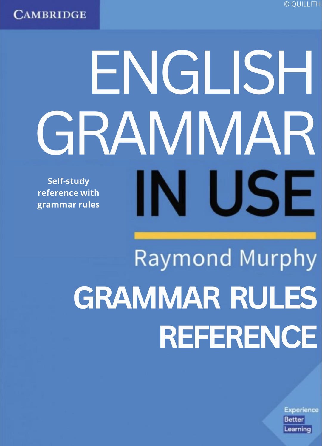 English Grammar Rules PDF 12 Pages| English Grammar in Use| B2-C1 Grammar Practice| A Self-study ...