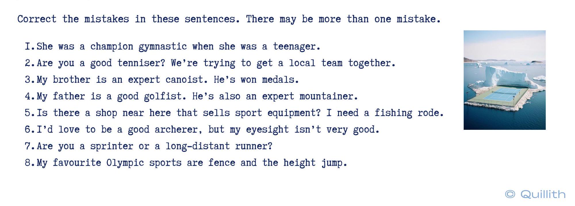 Sports English Grammar & Vocabulary Worksheets PDF| B1-B2 Level| 6 ...