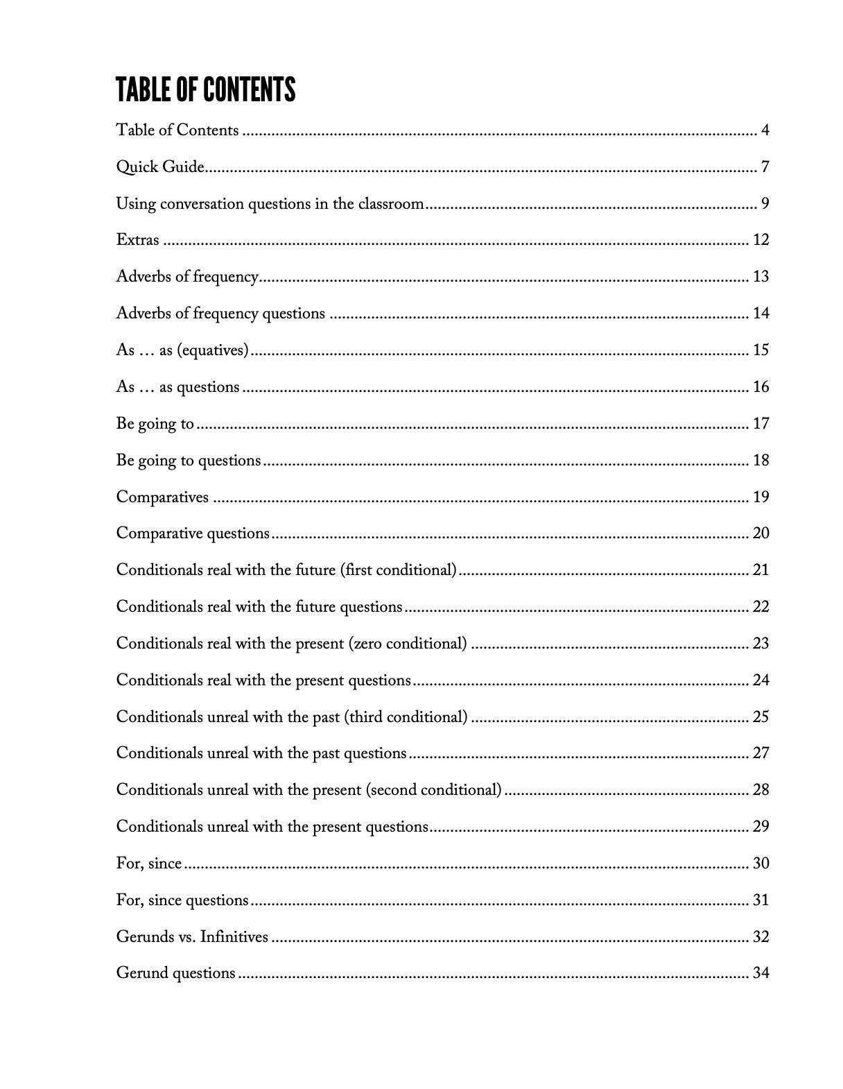 500 English Grammar Conversation Questions PDF | ESL Speaking Practice ...