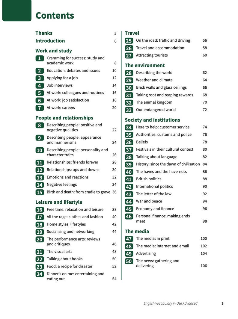 English Vocabulary in Use Advanced Pdf|english Vocabulary| Vocabulary ...
