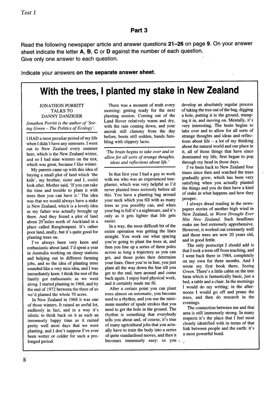 Cambridge Certificate in Advanced English 3 PDF Scanned Version With ...