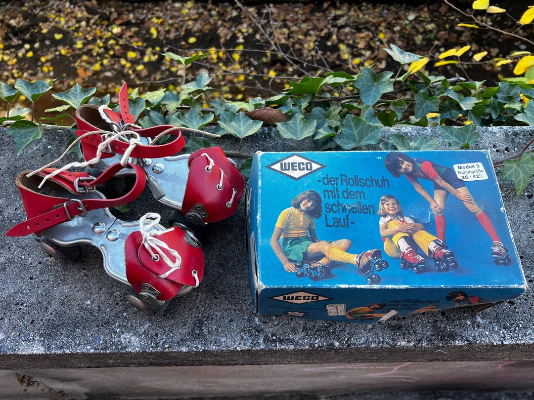 Vintage Waco German Kids Roller Skates 1970’s With Box - Etsy