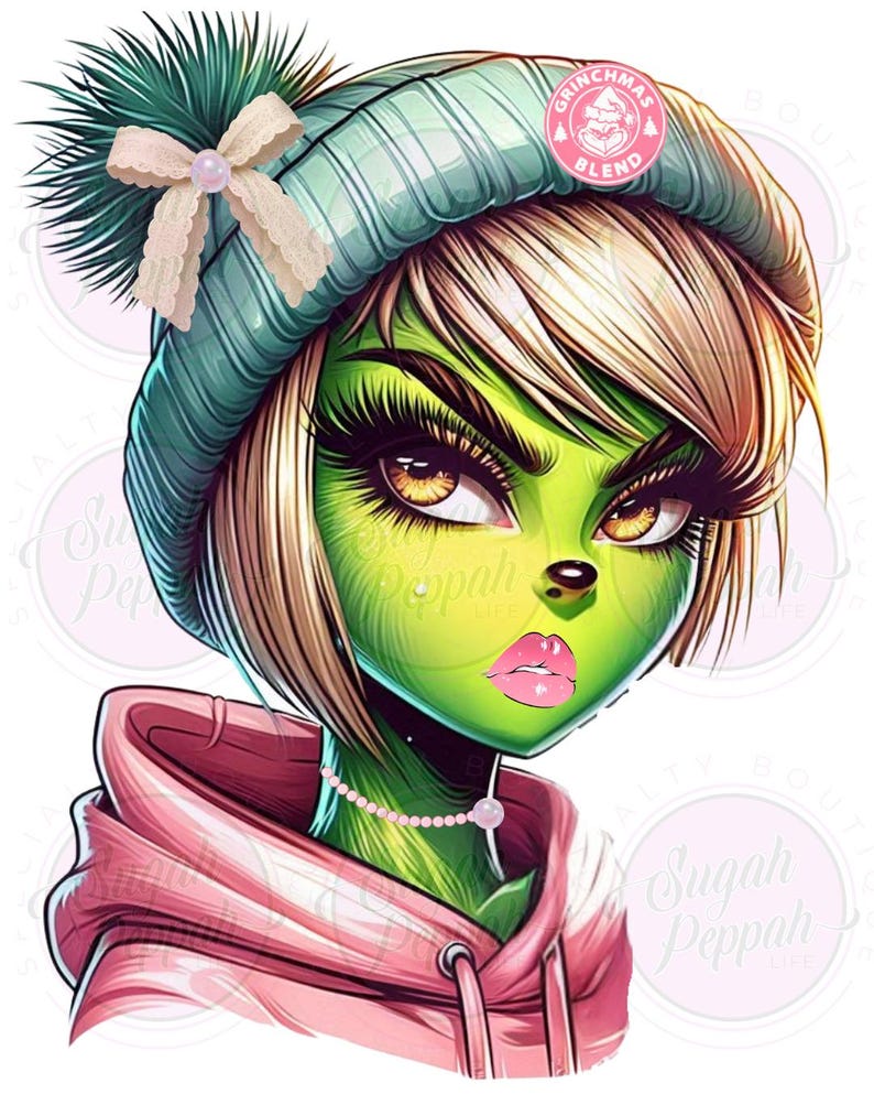 Girl Grinch, Grinch Glam, Grinch Szn, Lady Grinch, Grinch Girl, Bougie ...