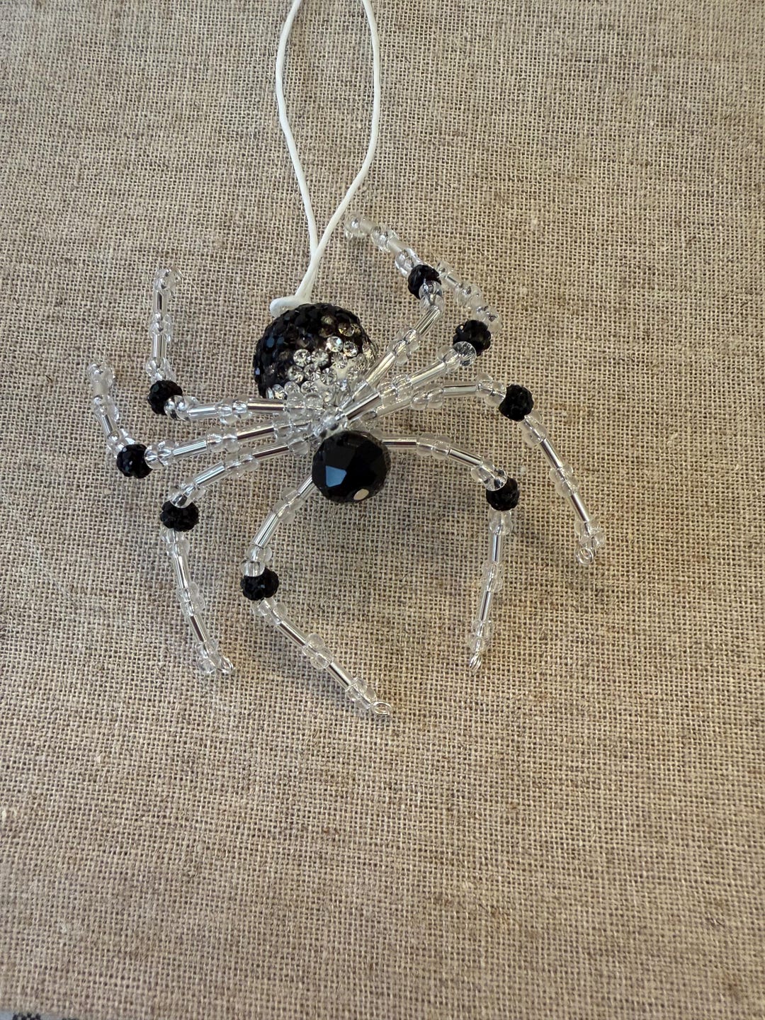 Halloween Beaded Spider Diy Gift Hanging Halloween Spider Decoration ...