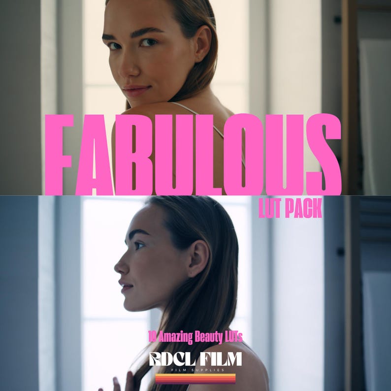 Fabulous LUT Pack – 10 Amazing Beauty Luts - Etsy