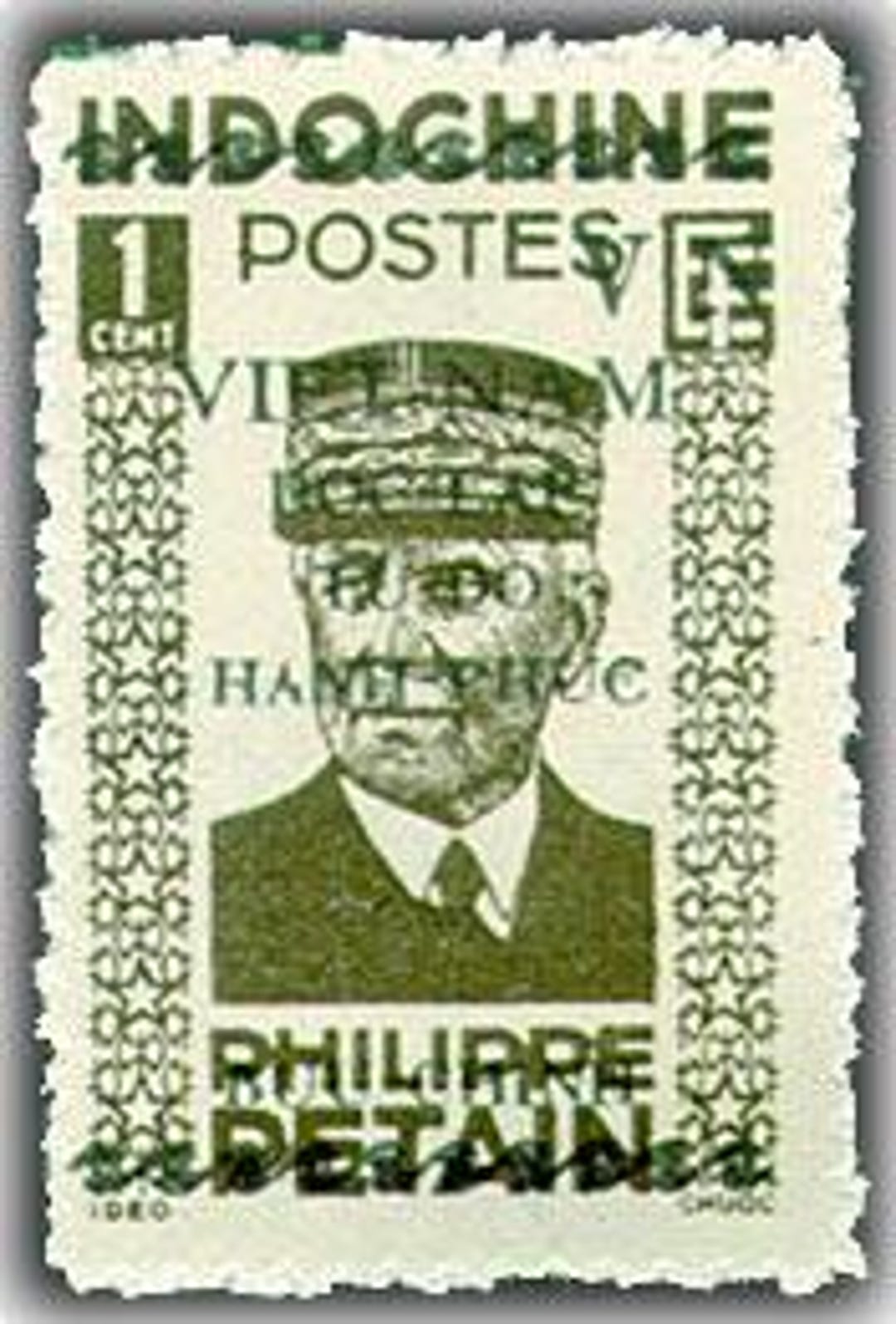 Philippe Petain Stamp - Etsy