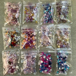 Random Sample SMALL Seed Beads, Small Bag of Bead Mix, Beads for DIY ...