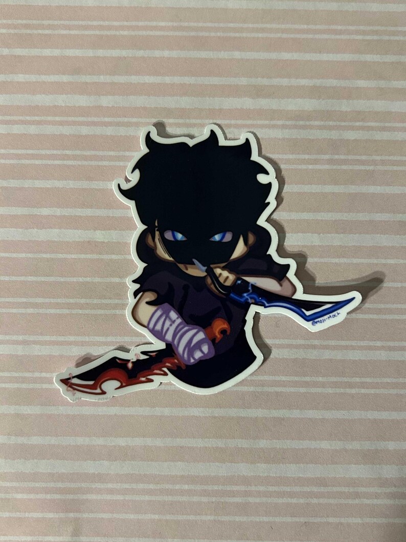 Solo Leveling Stickers Water Proof - Etsy