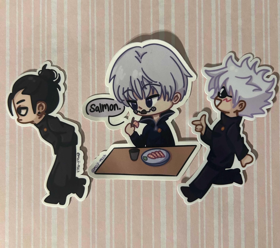 Gojo Geto Inumaki Stickers! Water Proof! - Etsy