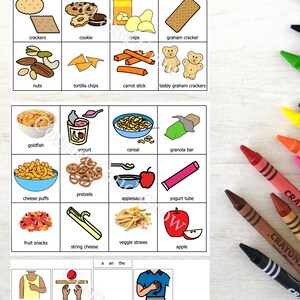 Printable Communication Boards | Visual Schedule Cards (PDF) - Etsy
