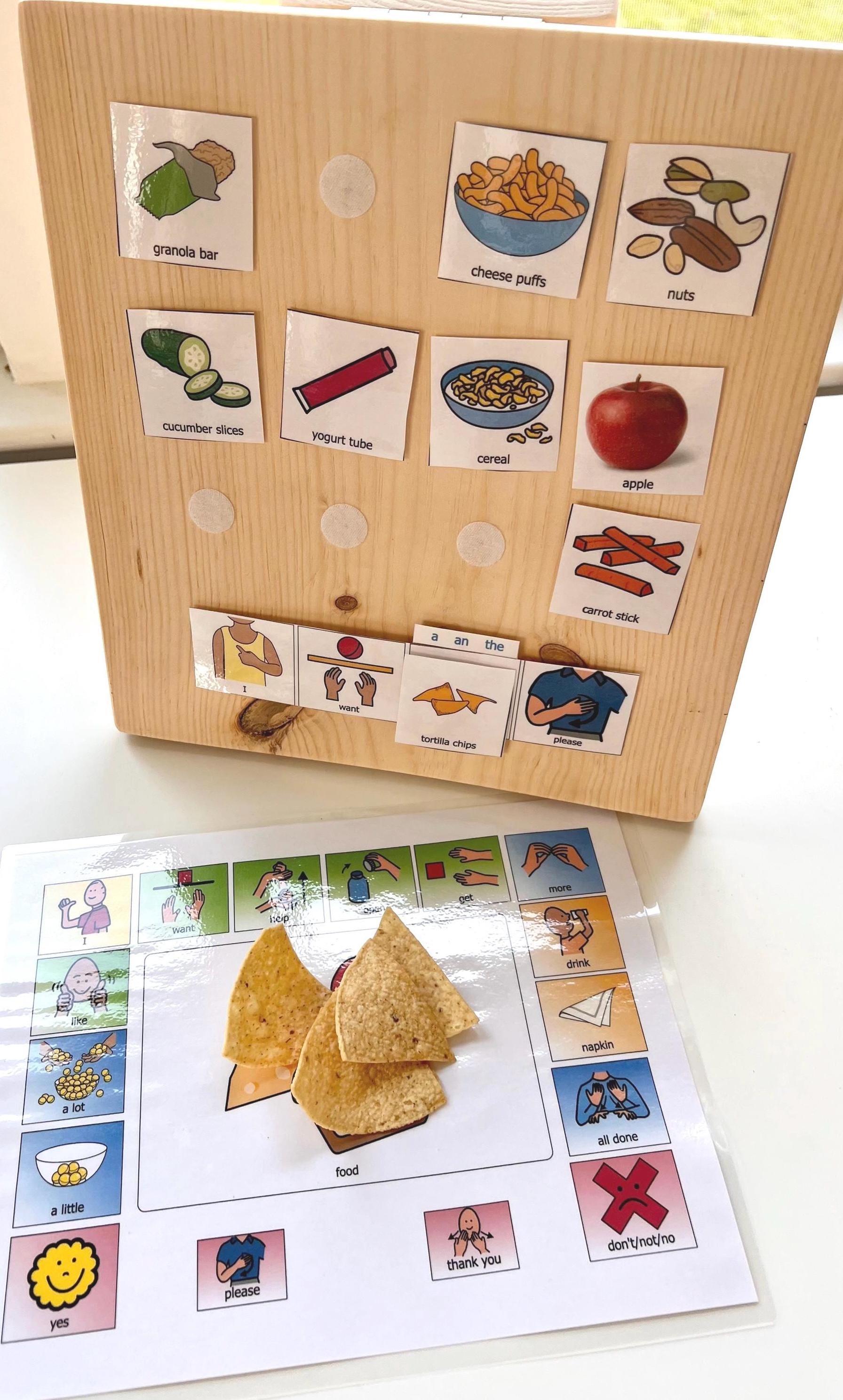 Visual Choice Board for Kids | Autism | Communication Support | AAC ...