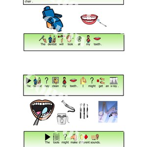 Going to the Dentist Social Story | Visual Support for Kids | Dentist ...