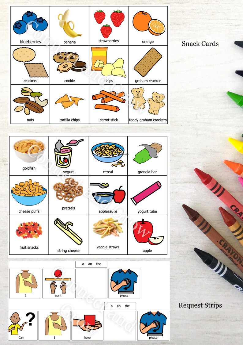 Visual Schedule for Kids | Autism | Communication Support | AAC Board ...