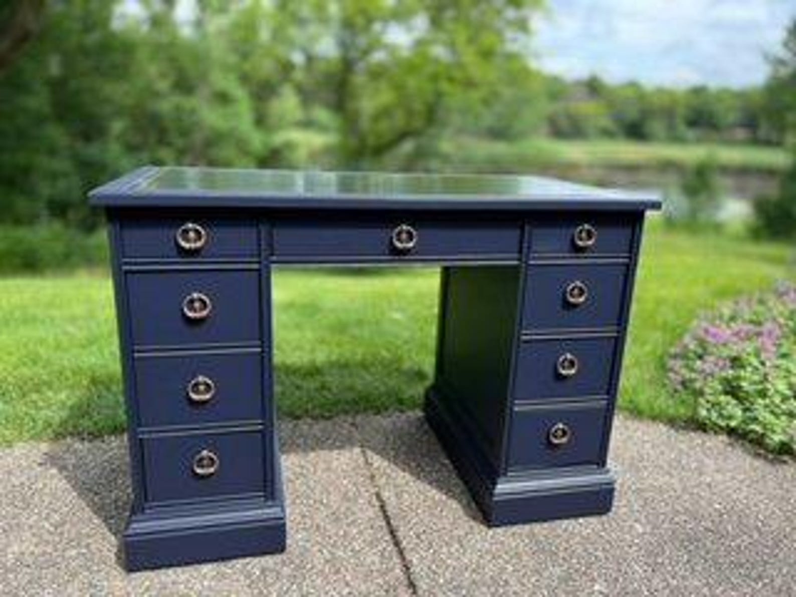 Sligh Desk reconditioned - Etsy