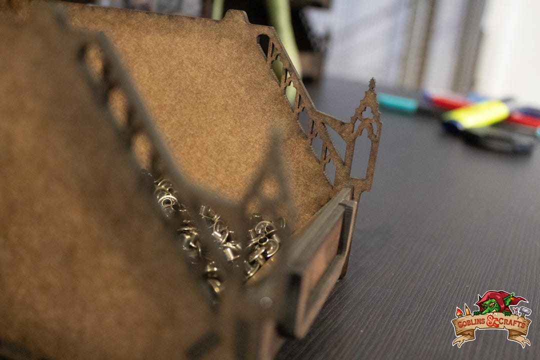 Gothic Toolbox. Medieval Fantasy Accessory Storage. Multipurpose ...