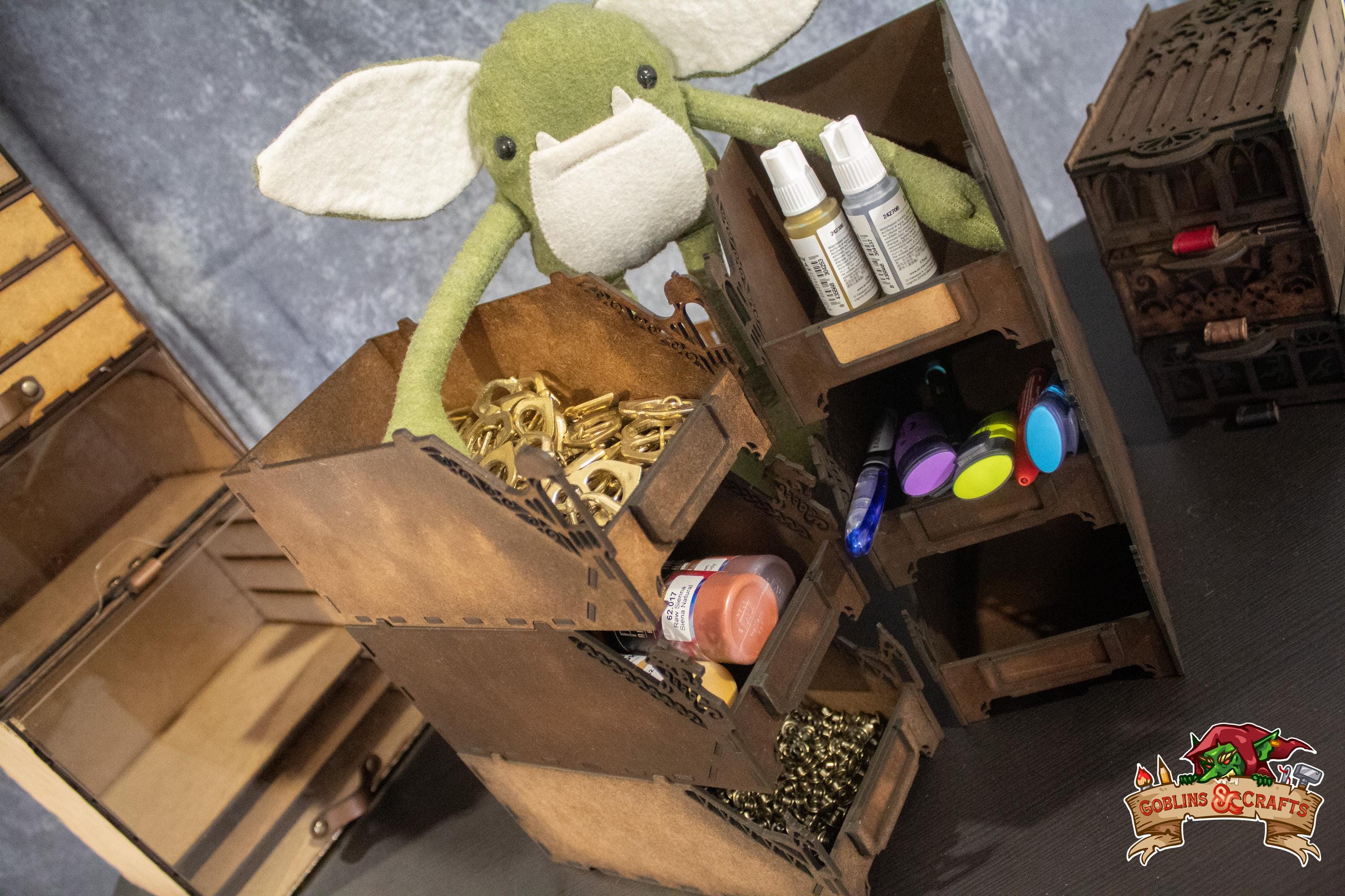 Gothic Toolbox. Medieval Fantasy Accessory Storage. Multipurpose ...