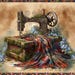 Single Puffin Quilt Panel - Quality Quilting Cotton, Multiple Sizes ...