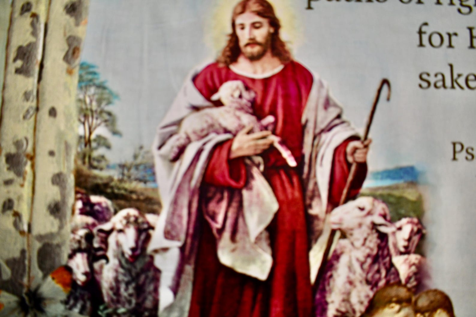 Psalm 23 Panel David Textiles 100%cotton 36inches Long X 45 in Wide - Etsy