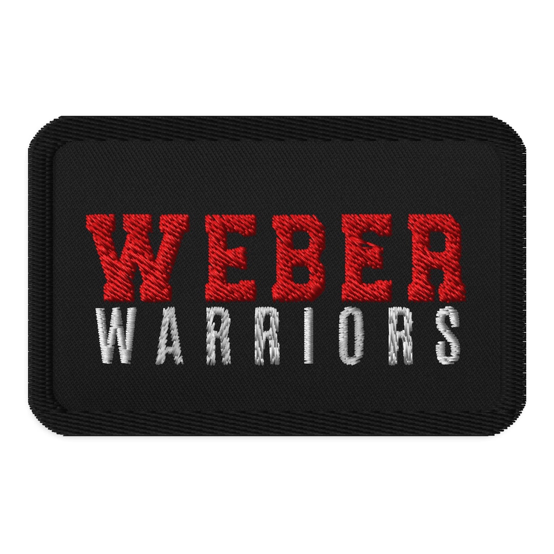 Weber Warriors Embroidered Patches - Etsy