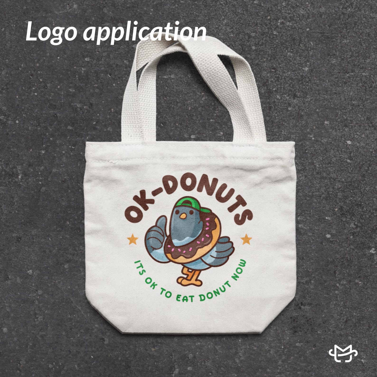 Bird Donut Mascot Logo: Bakery & Pastry Shop (instant Download) - Etsy