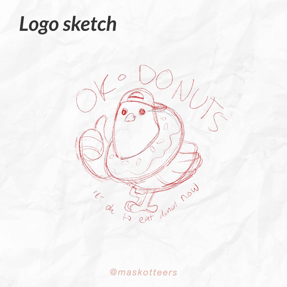 Bird Donut Mascot Logo: Bakery & Pastry Shop (instant Download) - Etsy