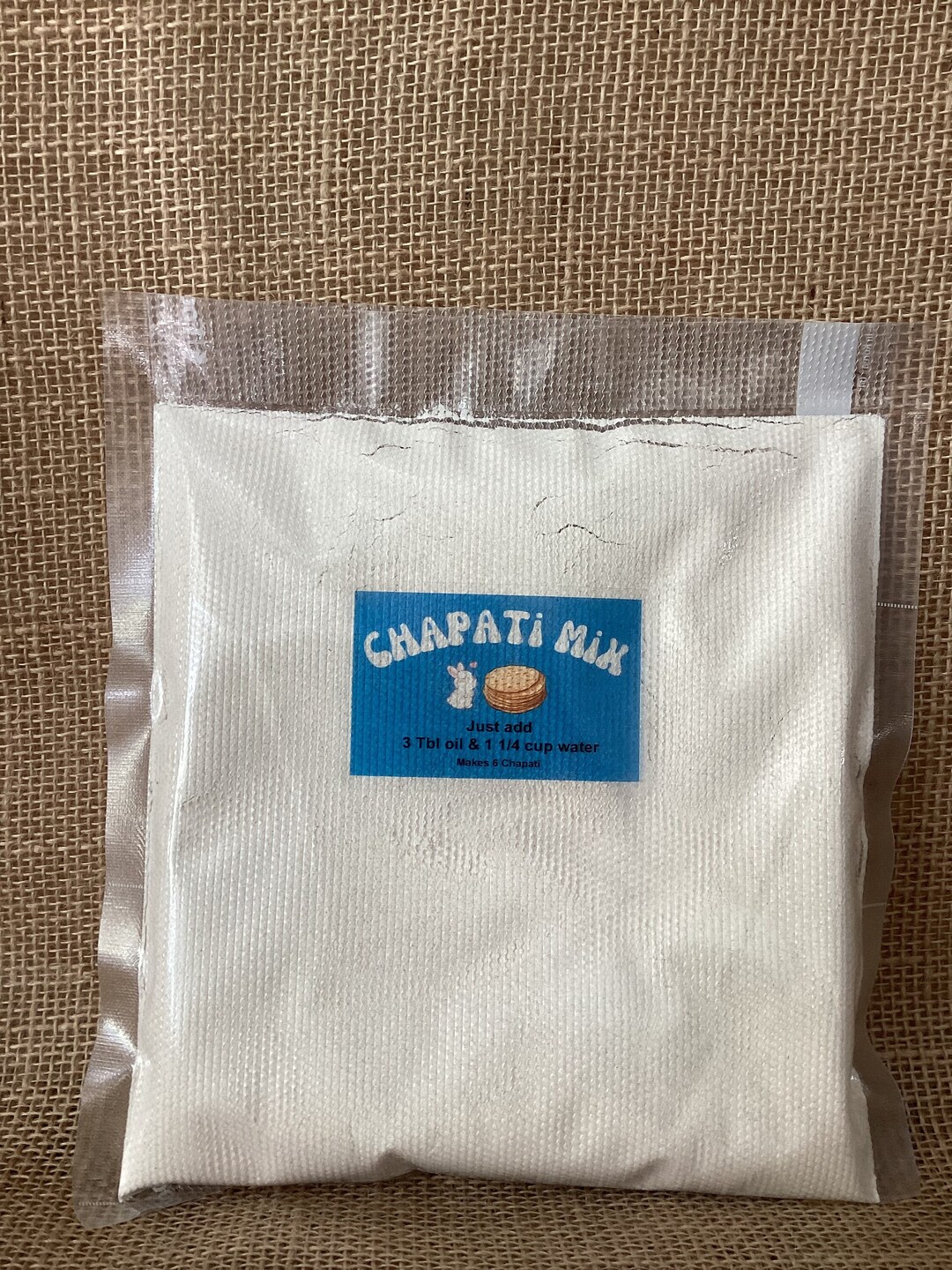Chapati Mix - Just Add Oil and Water (made From Atta Whole Wheat Flour ...