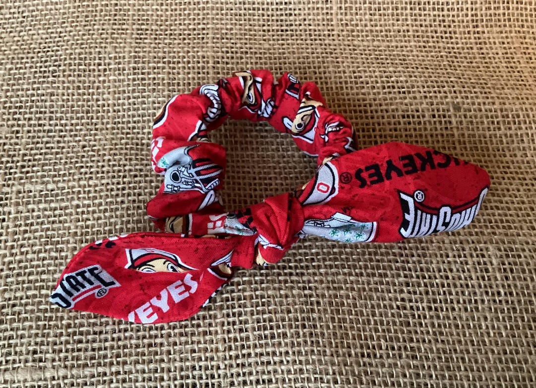 Ohio State OSU Hair Scrunchie - Etsy