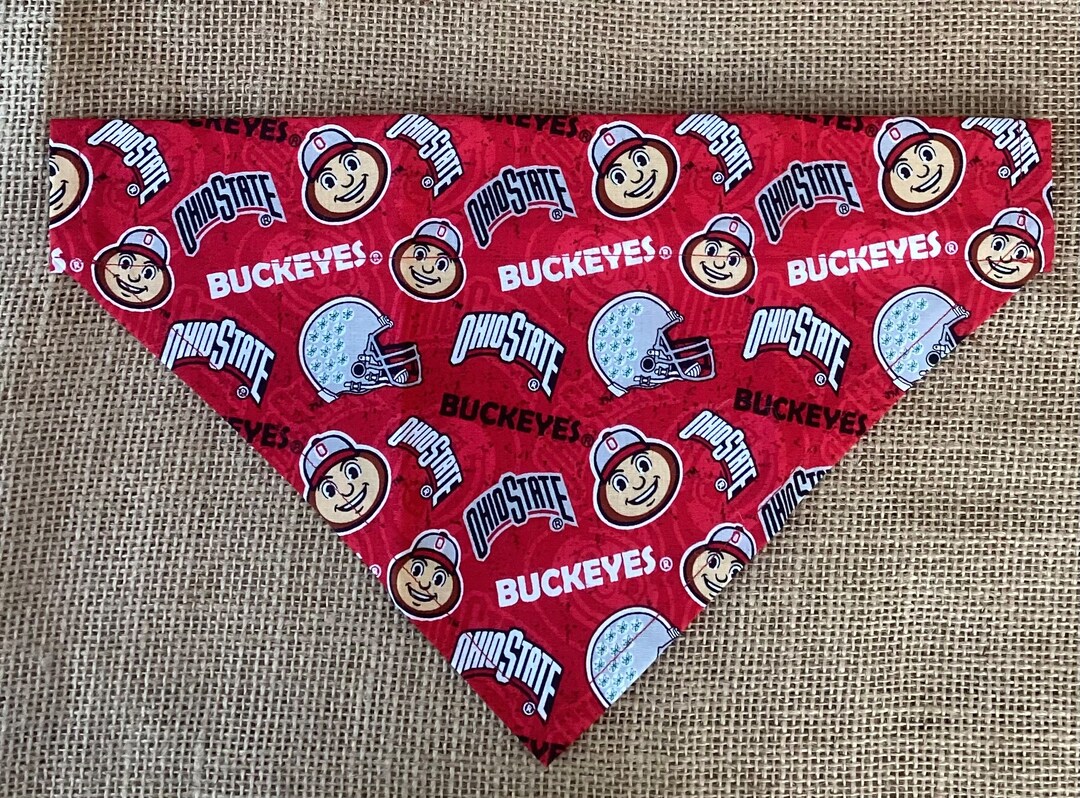 Ohio State OSU Dog Bandana - Etsy