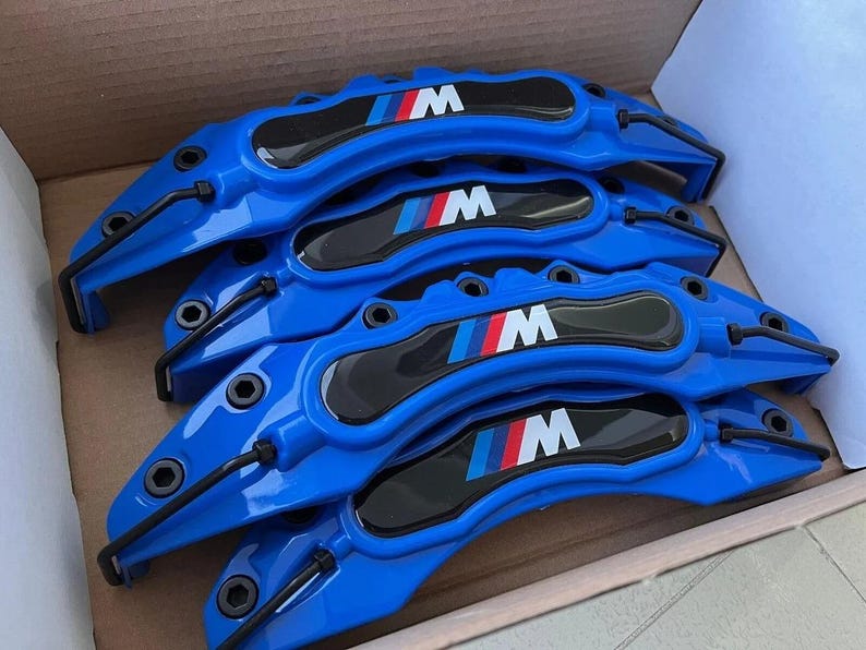 BMW M Brake Caliper Cover/bmw M Performance Blue/bmw Accessories/car ...