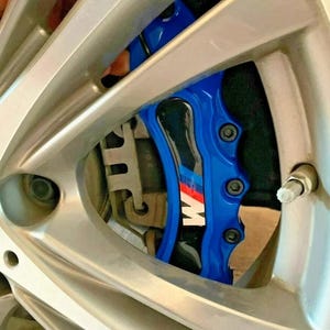 BMW M Brake Caliper Cover/bmw M Performance Blue/bmw Accessories/car ...