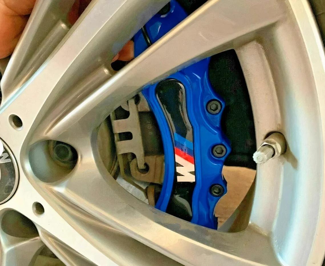BMW M Brake Caliper Cover/bmw M Performance Blue/bmw Accessories/car ...
