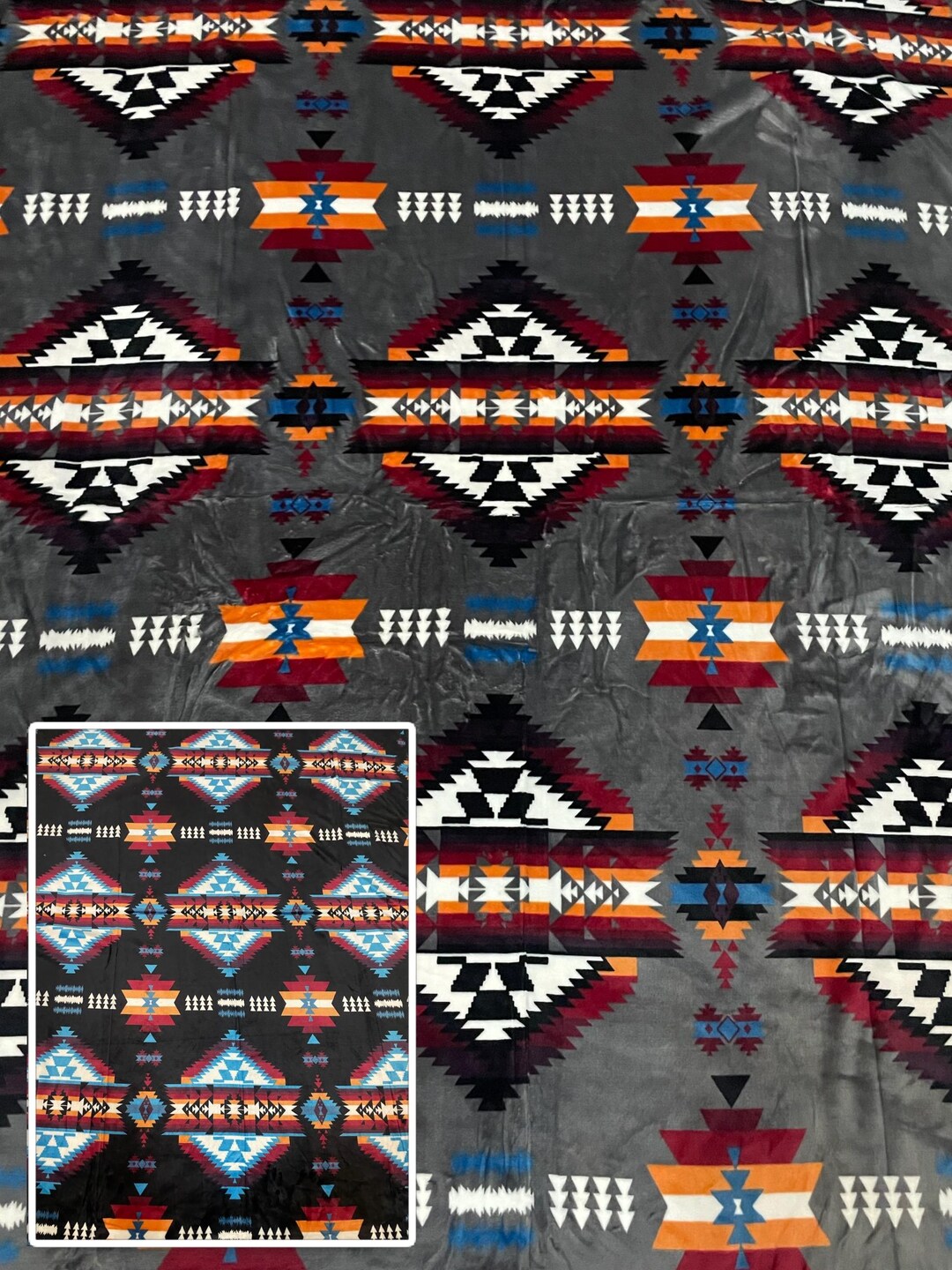 King Size Native American New Diamond Deisgn Blankets - Etsy