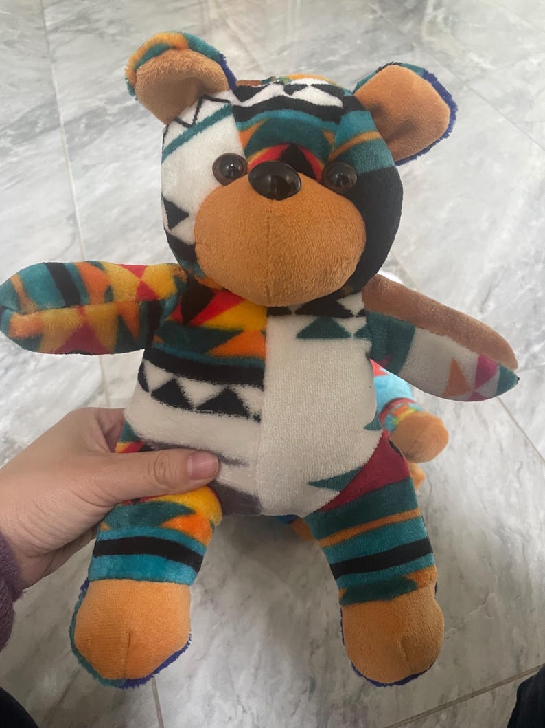 Native American Abstract Art Teddy Bear Plushies - Etsy