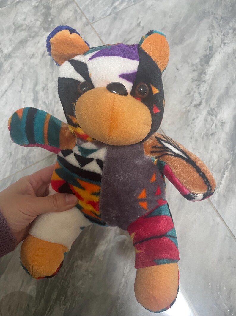 Native American Abstract Art Teddy Bear Plushies - Etsy