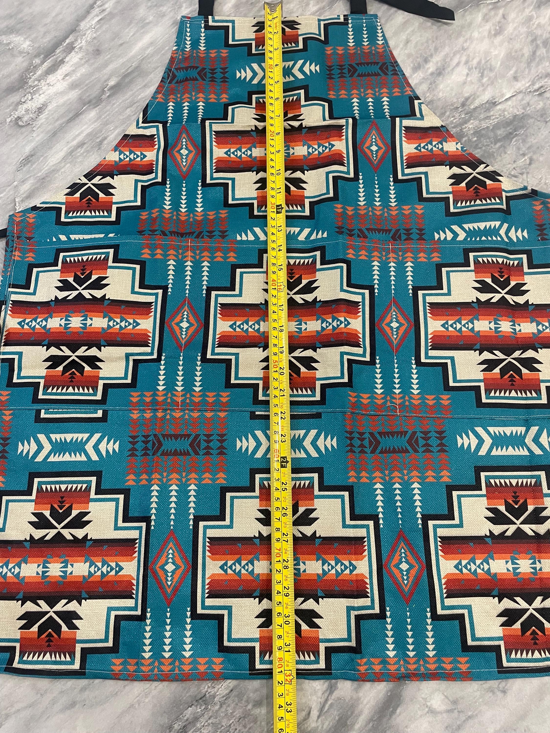 Native Americans Geostorm Design Apron Set W/ Oven Mitten&pot Holder - Etsy