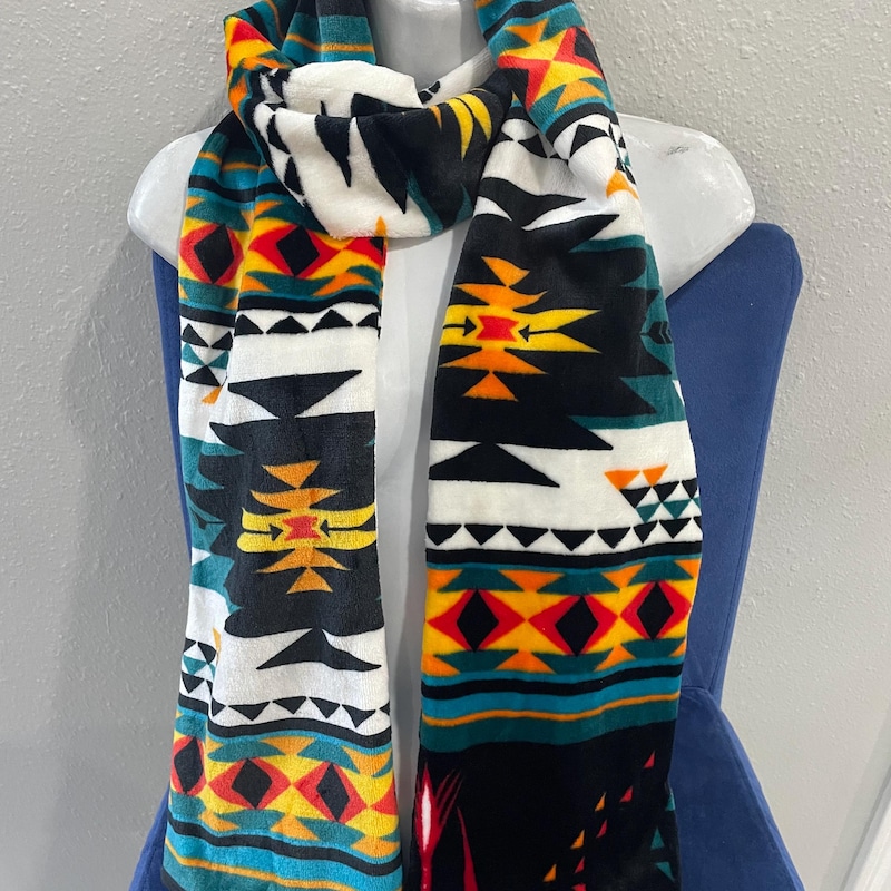 Aztec Scarf - Etsy