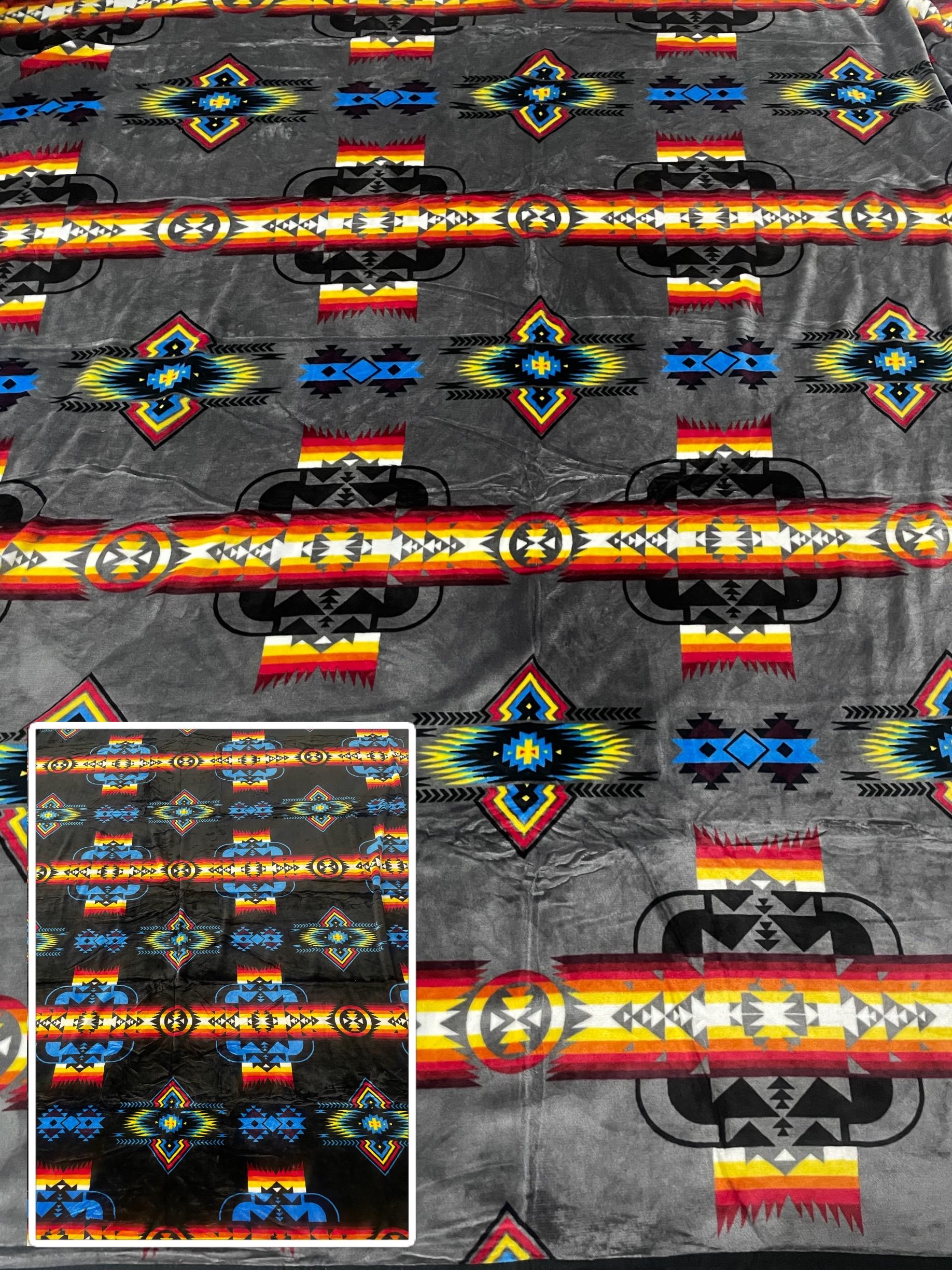 Native American Traditional Design King Size Blankets - Etsy