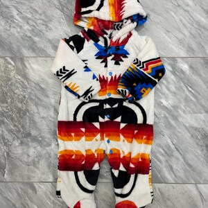 Native American Design Winter Baby Jumpsuit - Etsy