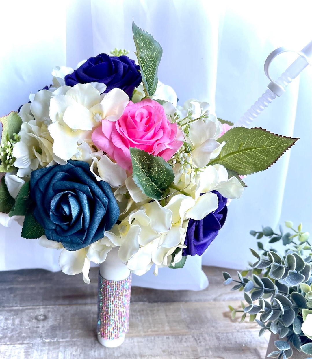 Bridal Bouquet Light-up Drink Bouquet, New Years Eve Party Flower Flask ...