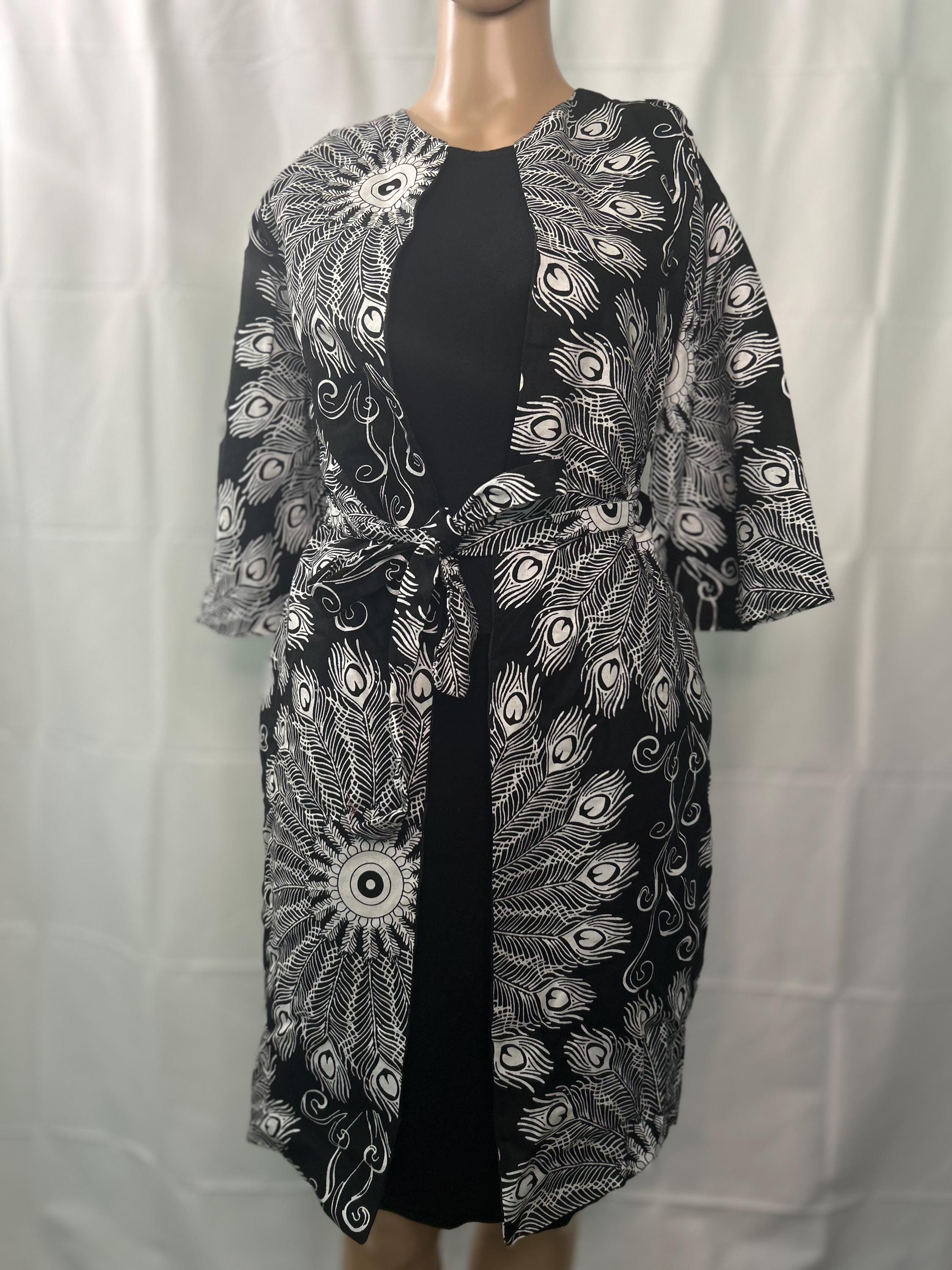 African Print Belted Jacket, Ankara Blazer, Cultural Outfit - Etsy