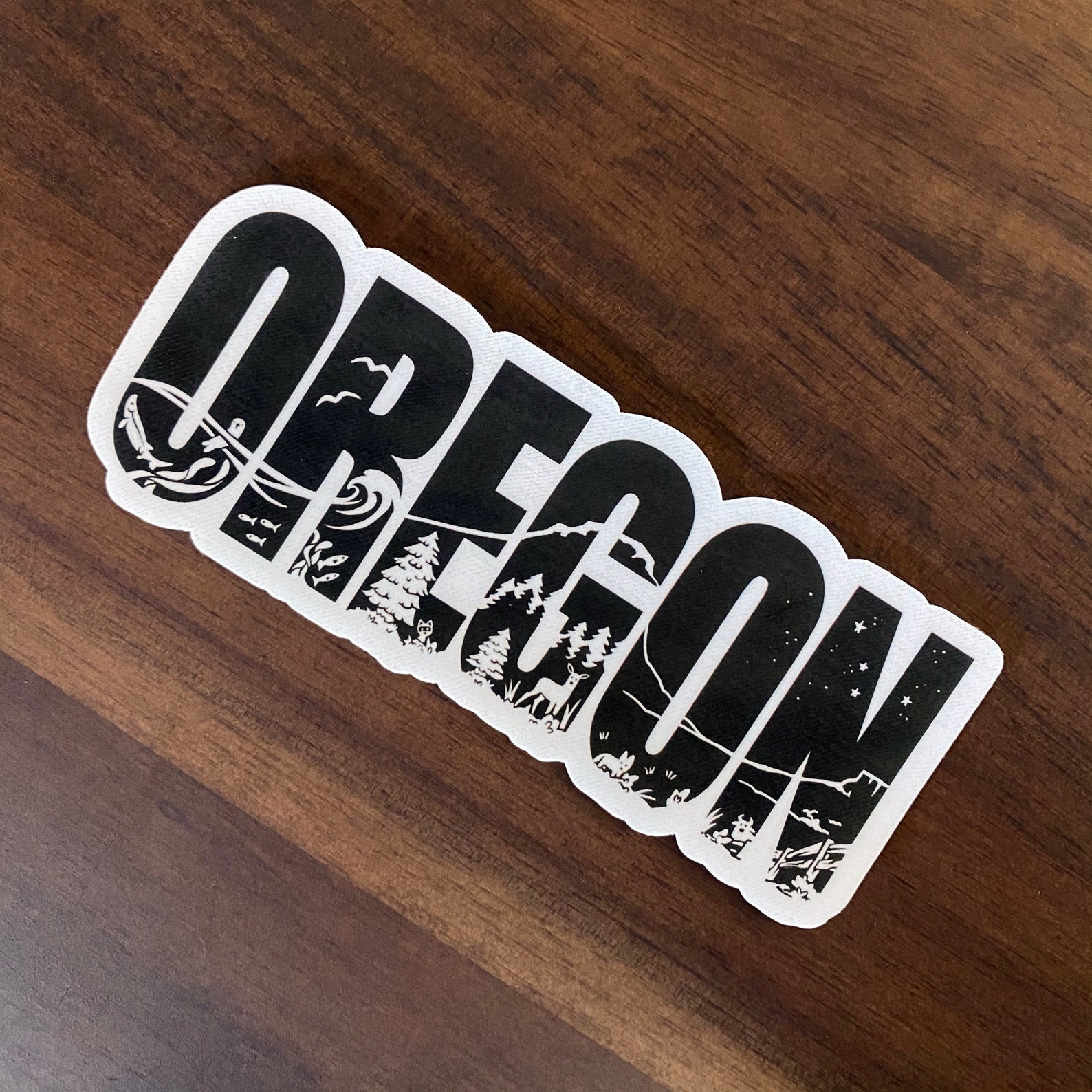 Oregon Sticker - Etsy