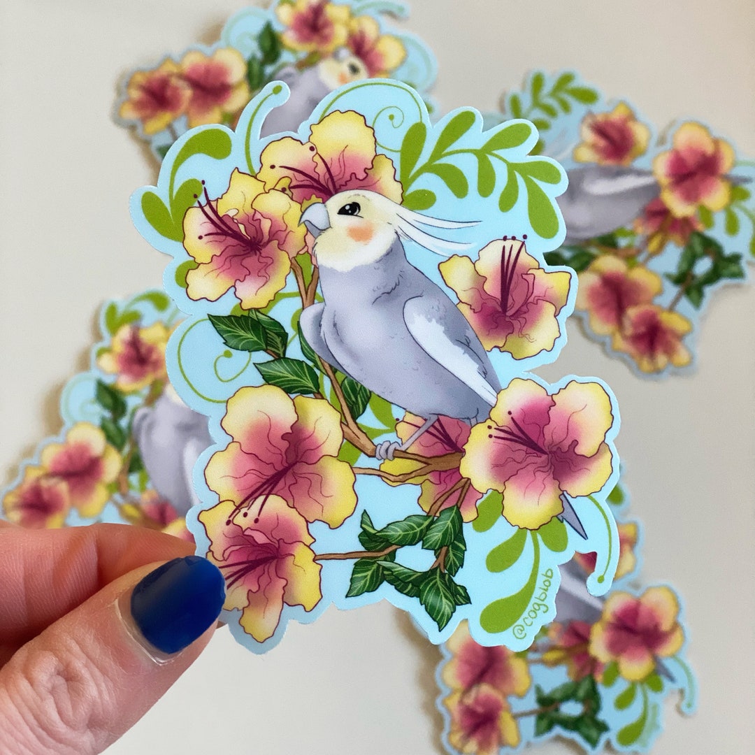 Cockatiel Sticker - Etsy