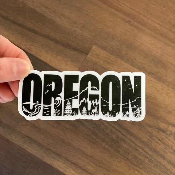 Oregon Sticker | Etsy