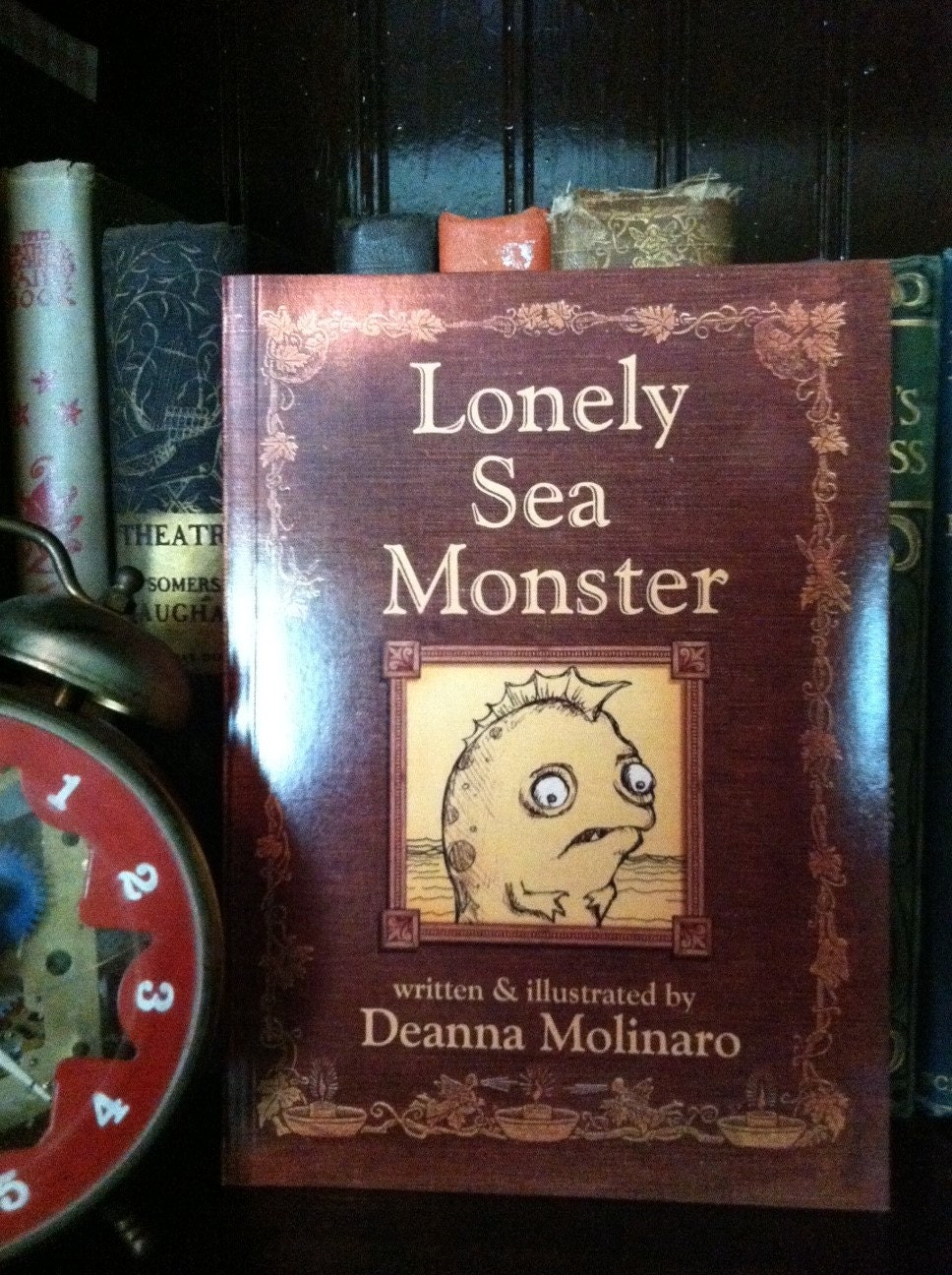 Lonely Sea Monster Book - Etsy