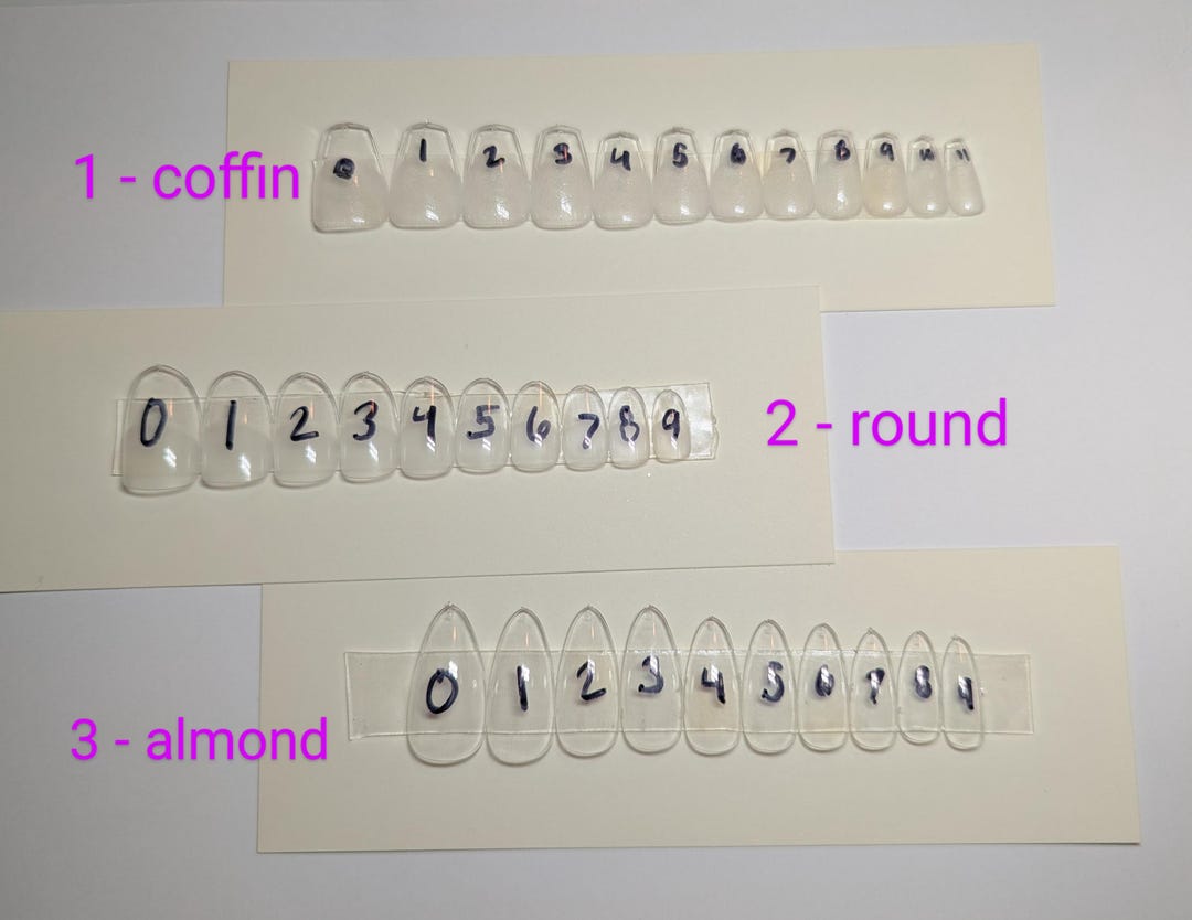 Nail Sizing Kit for Press-ons - Etsy