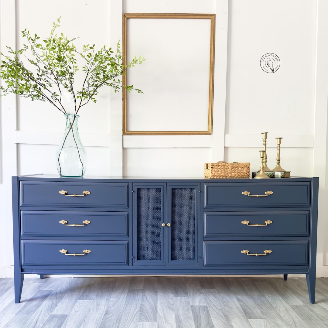 Vintage Mid Century Basic Witz Hollywood Regency Dresser/credenza*sold ...