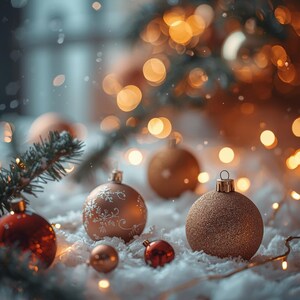 Luxury Christmas Background – Elegant Holiday Design (digital Download ...