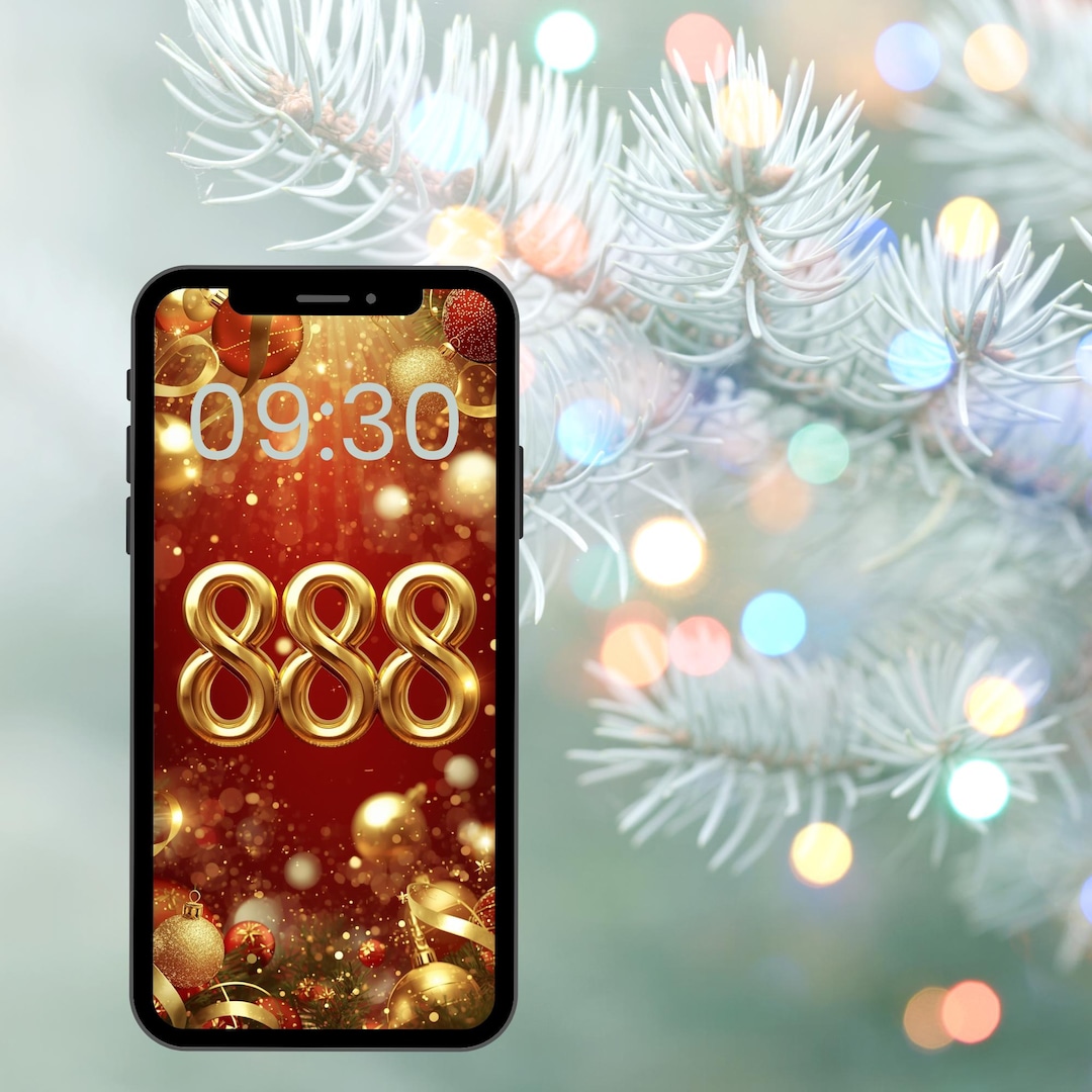 Golden 888 Angel Number Wallpaper – Luxury 4K Phone Background (digital ...
